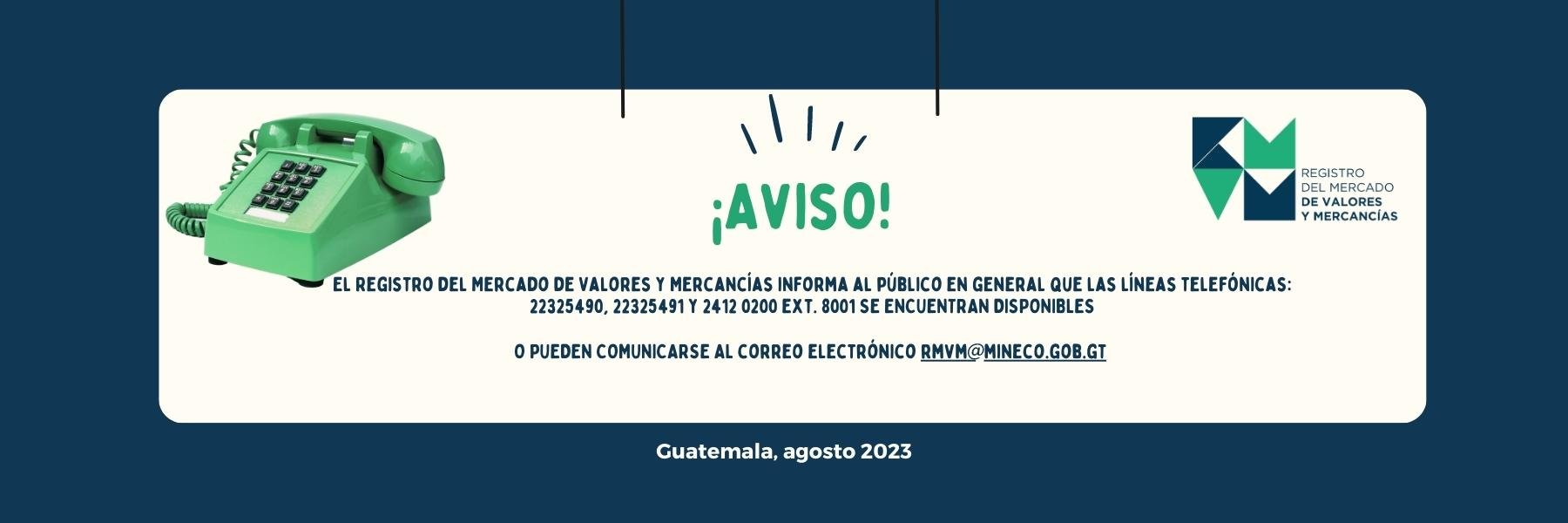 Inicio - MINECO | Registro del Mercado de Valores y Mercancías